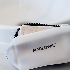 MARLOWE. No. 401 Travel Soap Case with Zipper Closure, 1 Portable Soap Holder for Bar Soap, Durable Soap Container for Traveling, Vacations, Camping & Gym