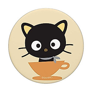 Chococat Coffee Cup PopSockets Stand for Smartphones and Tablets PopSockets PopGrip: Swappable Grip for Phones & Tablets