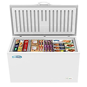 KoolMore SCF-16C Chest Freezer, 16 cu. ft, White & J-B Weld WaterWeld, 1 Hour Cure, Epoxy Putty Stick - 2 Pack, Off-White (8277-2)