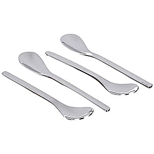 Coffee Passion Espresso Spoon Set of 4 by Villeroy & Boch - 18/10 Stainless Steel - Dishwasher Safe - 4 Inches