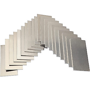 bestarc Welding Kit – 1/8" Aluminum Cube Contains Welding Coupons – MIG, TIG, Arc, Stick, Gas, Gas Practice DIY Welding Training Metal (2×4 Inch 1/8'' Thick 10 PCS)