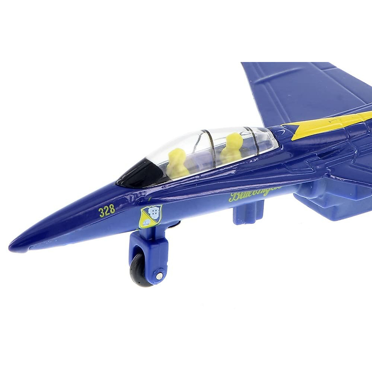 🛦 United States Navy Blue Angels F/A-18 Super Hornet Fighter Jet 7" 1:50 Scale Die Cast Model w/ Pullback Action #1, #2, #3, #4, #5, and #6 Set