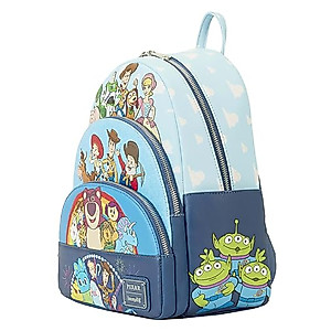 Loungefly Pixar Toy Story Movie Collab Triple Pocket Mini Backpack