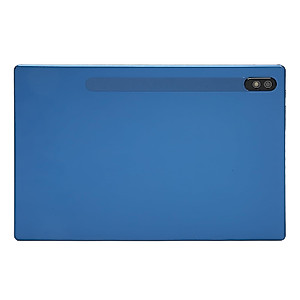 DAUZ WiFi Tablet, Blue 10.1 Inch 5G WiFi Smart Tablet 7000mAh 8GB RAM 256GB ROM FDH Screen with Keyboard for Game for Reading (US Plug)