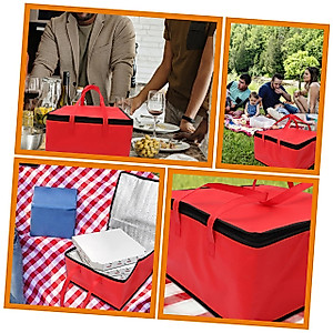 Didiseaon 5pcs Insulation Catering Supplies Hot Camping Insulated Insulated Grocery Reusable Grocery Grocery Backpack Travel Cake Aluminum