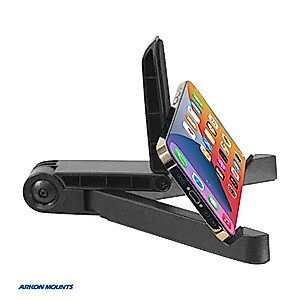 ARKON Mounts Portable Tablet Stand | Adjustable Viewing Angle | For Phones and Tablets | Fits Apple iPad, iPhone, Samsung Galaxy, Note, Switch, and more