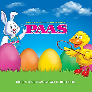 PAAS Neon Egg Decorating Kit Bundle Includes Neon Kit, 2 Whisker Egg Dippers, 5 Color Cups 1 ea