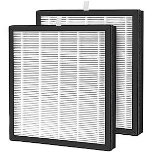 G3 Air Purifier Replacement Filter for AMEIFU, Compatible with AMEIFU G3 (Sferf-30) Air Purifier and VEWIOR A3 Air Purifier filter 3-IN-1 H13 True HEPA, 2 Pack