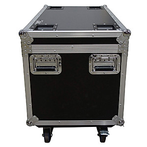Harmony Audio HCUT4422W Pro Audio DJ Touring 44x22x22 Utility Road Trunk Case Wheels