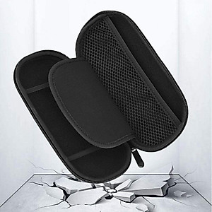 Carrying Case for PS Vita,Portable Travel Hard Shockproof Case for Protective PS Vita (Black)