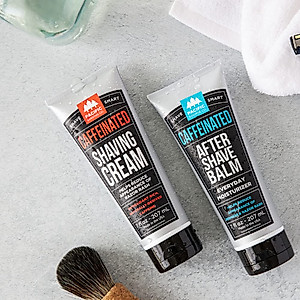 Pacific Shaving Company Caffeinated Aftershave - Helps Reduce Appearance of Redness, With Safe, Natural, and Plant-Derived Ingredients, Soothes Skin, Paraben-Free, Made in USA, 3.4 oz (4-Pack)