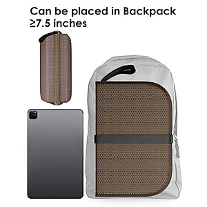 WISIMMALL Gel Seat Cushion Portable Massage Travel Cushions, 14.5" x 10.5" Thick Foldable Seat Cushion for Car Office Chair Wheelchair Hip, Coccyx, Sciatica, Pressure Sores Tailbone Pain Relief