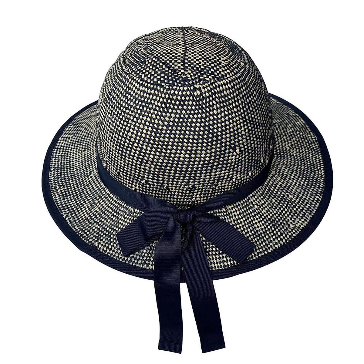 Straw Hat Bike Helmet Shibori Blue Cover Only (Shibori Blue, M - US Small)