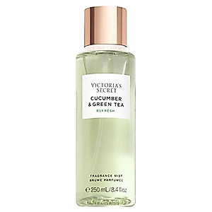 Victoria's Secret Cucumber and Green Tea Body Mist for Women, Perfume with Notes of Cucumber and Green Tea, Womens Body Spray, Fresh Clean and Pretty Women’s Fragrance - 250 ml / 8.4 oz