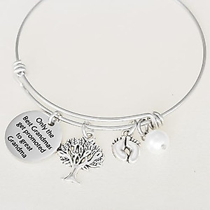 Kivosliviz Great Grandma Gifts for Christmas Great Grandmother Gift Great Great Grandma Gifts Gift for Great Grandmother Bracelet