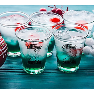 Shitters Full Christmas Vacation Shot Glass - Cousin Eddie Griswold Christmas Vacation Gifts