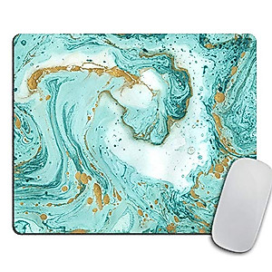 Marble Mousepad, Glitter Mousepad, Desk Decor, Office Accessories, Modern Mouse Pad, Personalized Mouse Pad, Rectangle Mousepad, Cubicle Decor