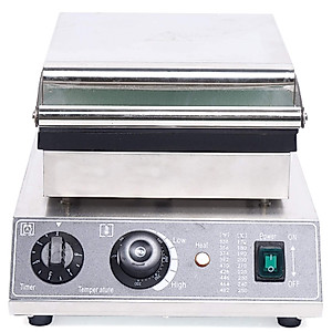 110V Waffle Maker,6 Molds Mini Waffle Maker Machine,Electric Non-Stick Waffle Baker,0~5 Min & 50-300°C Donut Dessert Maker for Kids (Waffle Maker)