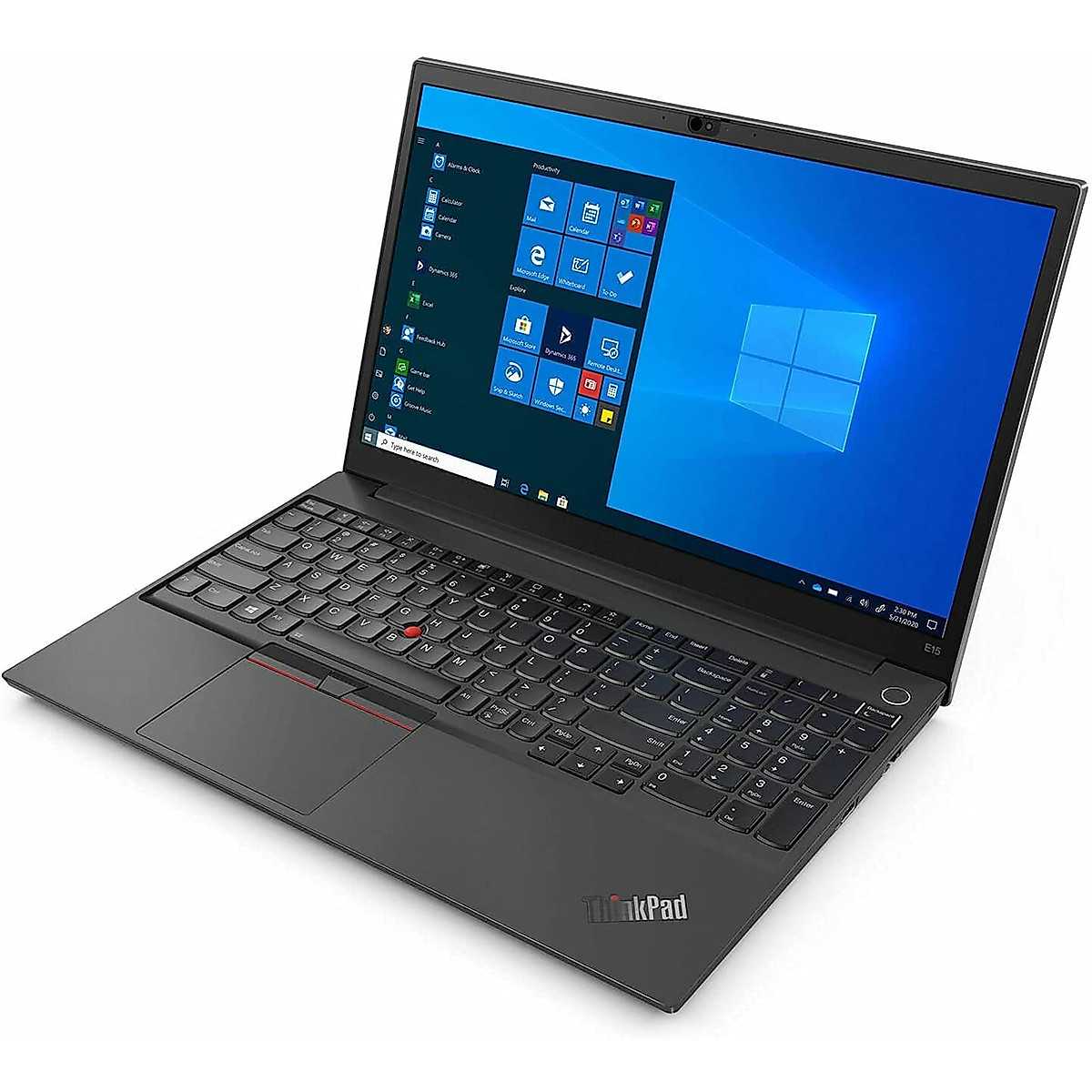 Lenovo ThinkPad E15 20RD002RUS 15.6" Notebook - 1920 x 1080 - Core i7 i7-10510U - 8 GB RAM - 512 GB SSD - Black - Windows 10 Pro 64-bit - Intel UHD Graphics - in-Plane Switching (IPS) Technology