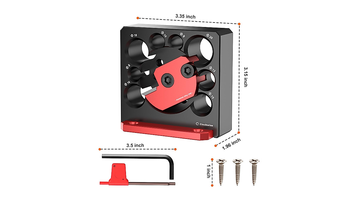 Dowel Maker Jig Kit - Adjustable 8-20mm for Woodworking