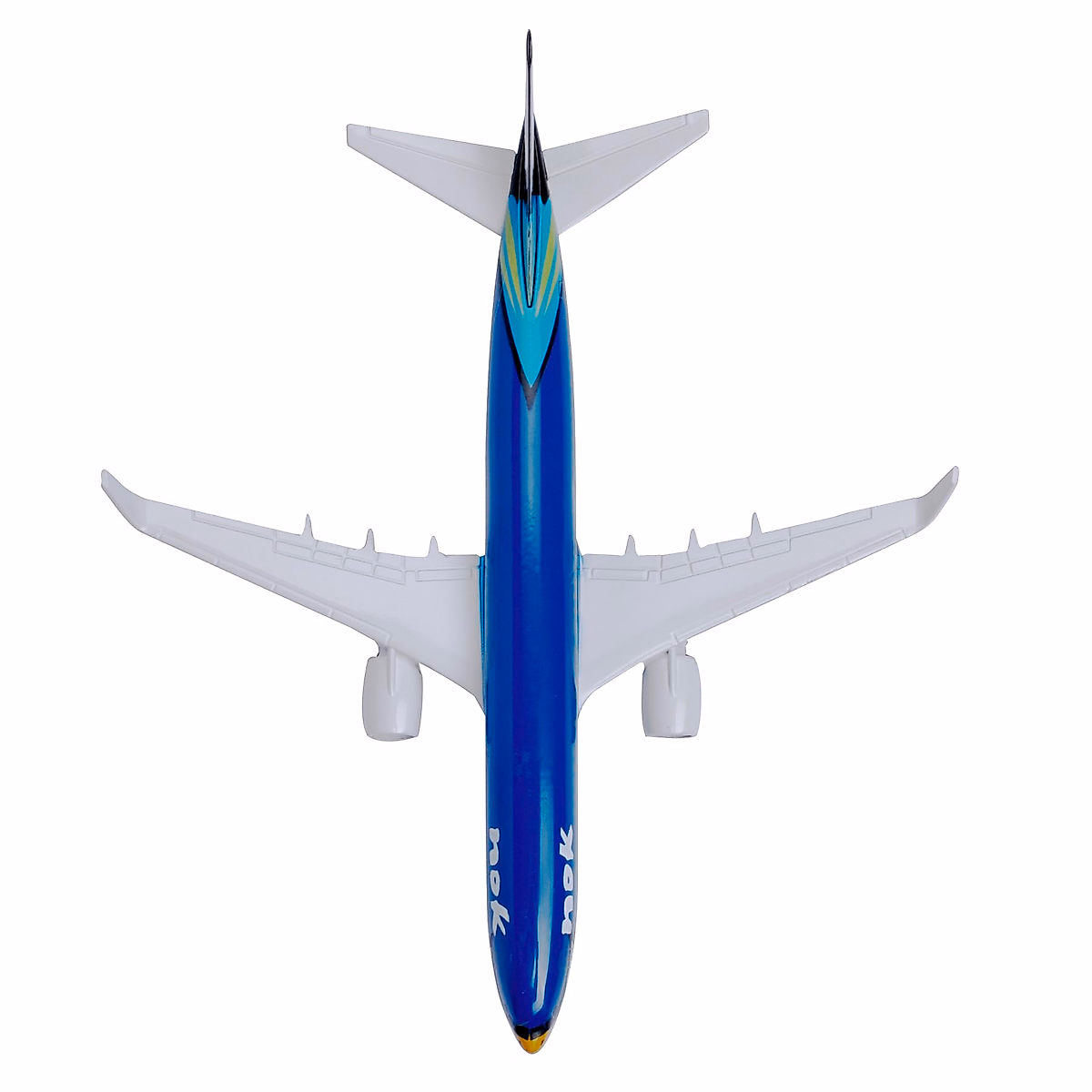 Bswath Model Plane 1:400 Scale Model B737 Model Airplane Diecast Airplanes Metal Plane Model for Gift (Blue Bird)