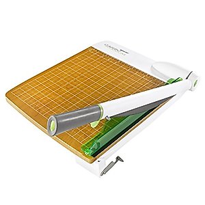 Westcott CarboTitanium Guillotine Trimmer, Green, White