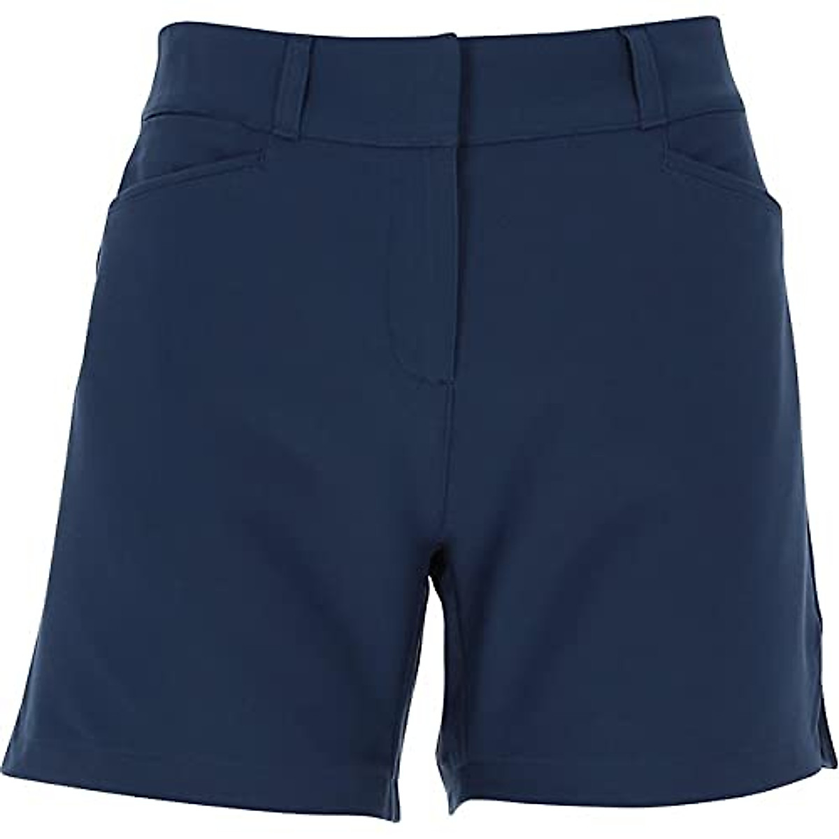 adidas Golf Women's 5-inch Primegreen Golf Short, Navy, 4