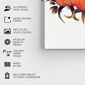 Wynwood Studio Food and Cuisine Wall Art Canvas Prints 'Pumpkiny' Vegetables Home Décor, 24" x 36"