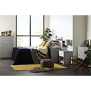 South Shore Vito 6-Drawer Double Dresser, Soft Gray