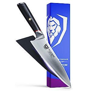 Dalstrong Chef Knife - 8 inch - Phantom Series - Japanese High-Carbon AUS8 Steel Kitchen Knife - Pakkawood Handle - Cooking Knife - Razor Sharp Chef's Knife - Sheath Included