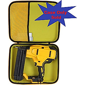 Khanka Hard Case Replacement For DEWALT 20V MAX Cordless Brad Nailer Kit 18GA (DCN680B), Case Only