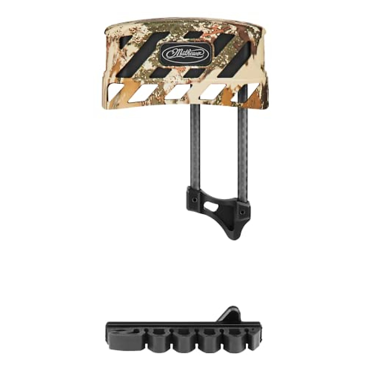 MATHEWS Archery Lowpro Fixed Quiver, Left Hand, First Lite Specter