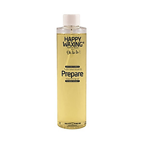 Happy Waxing - Prepare Nourishing Oil - Used for Pre and Post Waxing Rituals - For a Nourished and Moisturized Skin - Soft Jasmin Scent - 8.45 OZ - 250 ML