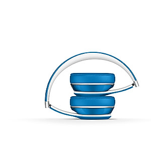 Beats Solo2 On-Ear Headphone Luxe Edition (WIRED, Not Wireless) (Renewed) - Blue