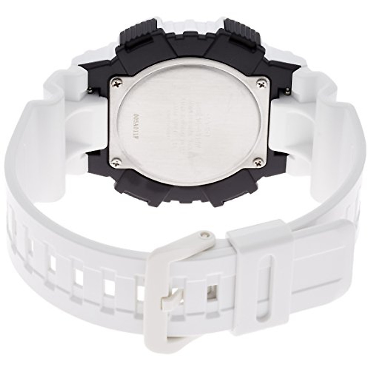 Casio Men's AQ-S810WC-7AVCF Analog-Digital Display Quartz White Watch, White/Black