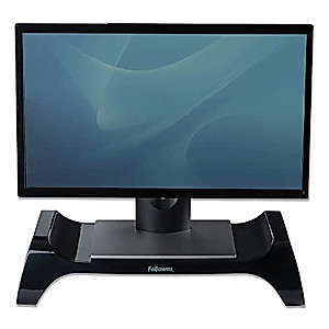 Fellowes 9472301 I-Spire Series Monitor Lift Riser, 20 X 8 7/8 X 4 7/8, Black