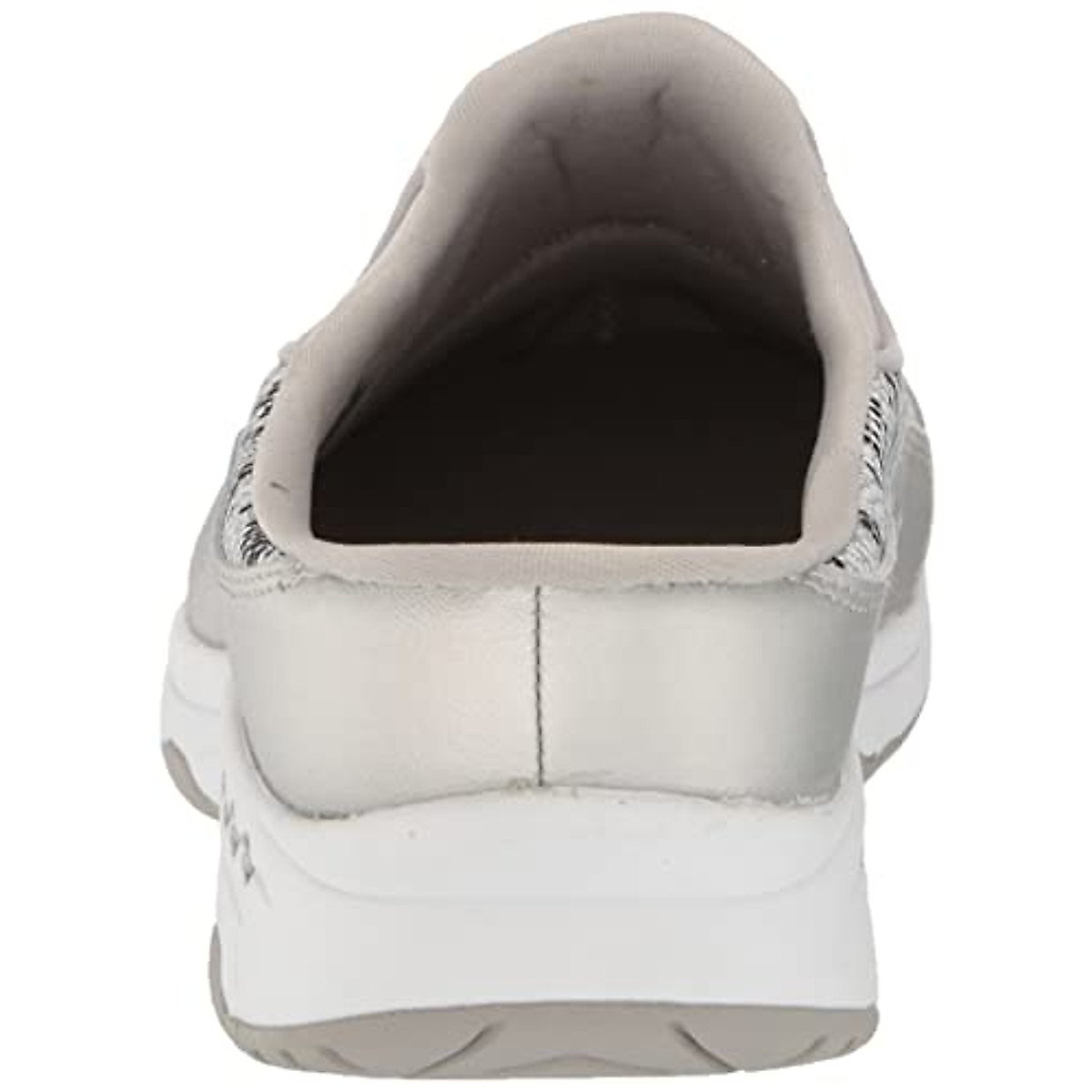Easy Spirit Women's TRAVELTIME419 Mule, Grey 50, 8 X-Wide