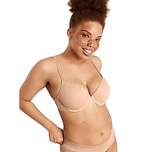 Victoria's Secret Pink Wear Everywhere Push Up Bra, Beige, 36C