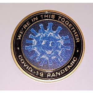 Covid-19 Thank You Service Honor Challenge Art Coin