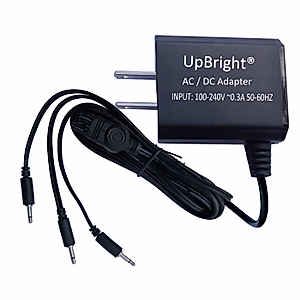 UpBright AC/DC Adapter Compatible with Department 56 Accessories 56.55026 5655026 55026 OH-41111DT UD-0305B 5502-6 SA 41-350 Dept 56 Village Light 2.5V 3V DC 500mA Class 2 Transformer Power Supply PSU