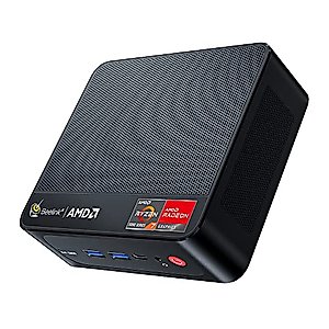 Beelink SER5 Mini PC W11 Pro, AMD Ryzen 7 5700U(8C/16T up to 4.3 GHz), 32GB DDR4 1TB NVME SSD Graphics 8 core 1900 MHz WiFi 6/BT5.2/Triple Display Mini PC Computer