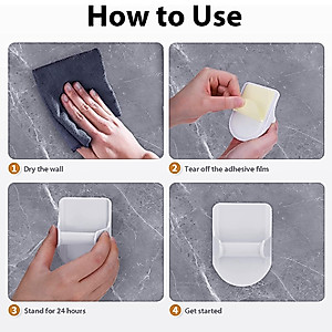 Gsycle Spray Bottle Hanger, 8PCS Spray Bottle Holder Spray Bottle Holder Wall Mount Hooks Spray Bottle Hooks Spray Holder