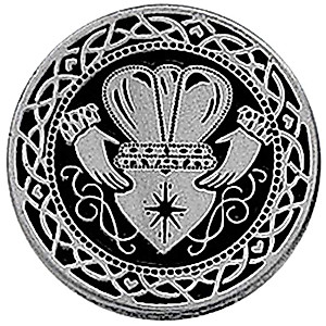 Cathedral Art (Abbey & CA Gift Claddagh Pocket Token, One Size, Pewter