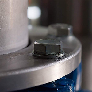 20 Set Hex Bolt Hex Head Screw Bolts 304 Stainless Steel Fully Threaded Hex Tap Bolts with Nut（M6x16mm）