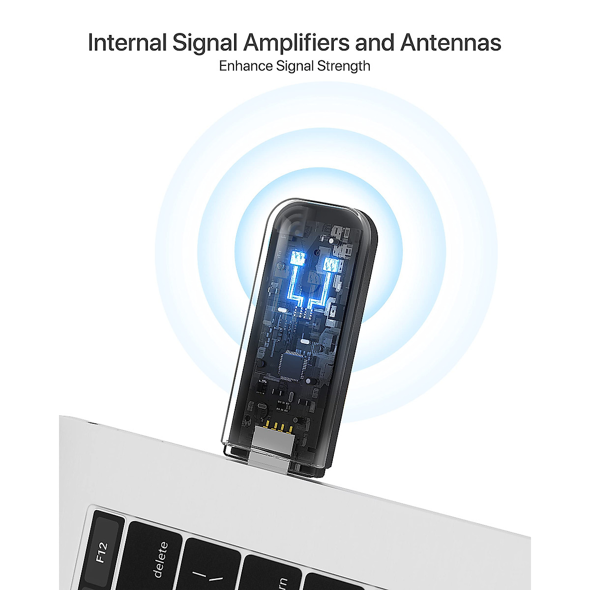 BrosTrend AX1800 USB WiFi 6 Adapter for Long Range and AC1200 Wireless USB WiFi Network Adapter for Laptop, Desktop PC