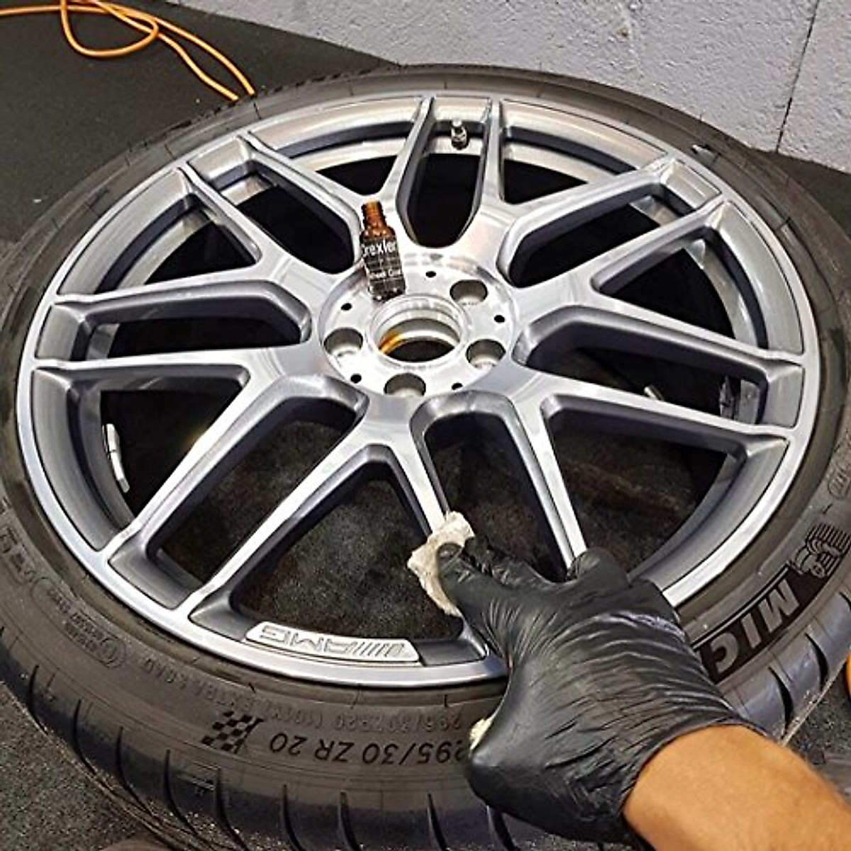 Drexler Ceramic Wheel Coat Coating 20ml 9H Professional Grade Hydrophobic Protection High Gloss Finish Water and Dirt Repellent for All Types of Wheels - Matte Rims