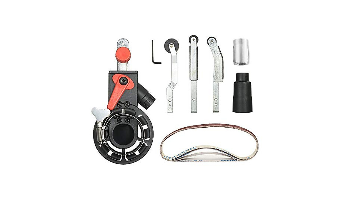 VISLONE Belt Sander Adapter for 4.5" and 5" Grinders