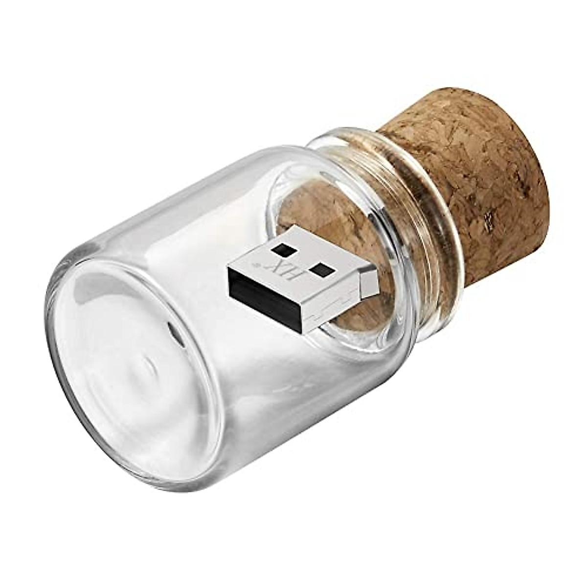 SBR USB Flash Drives , 8GB / 16GB / 32GB / 64GB Waterproof Cute Novelty Silicone USB 2.0 USB Flash Memory Stick Data Storage Pendrive Thumb Drives (64GB, Floating Bottle)