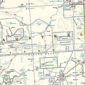 Australia Map (National Geographic Adventure Map, 3501)