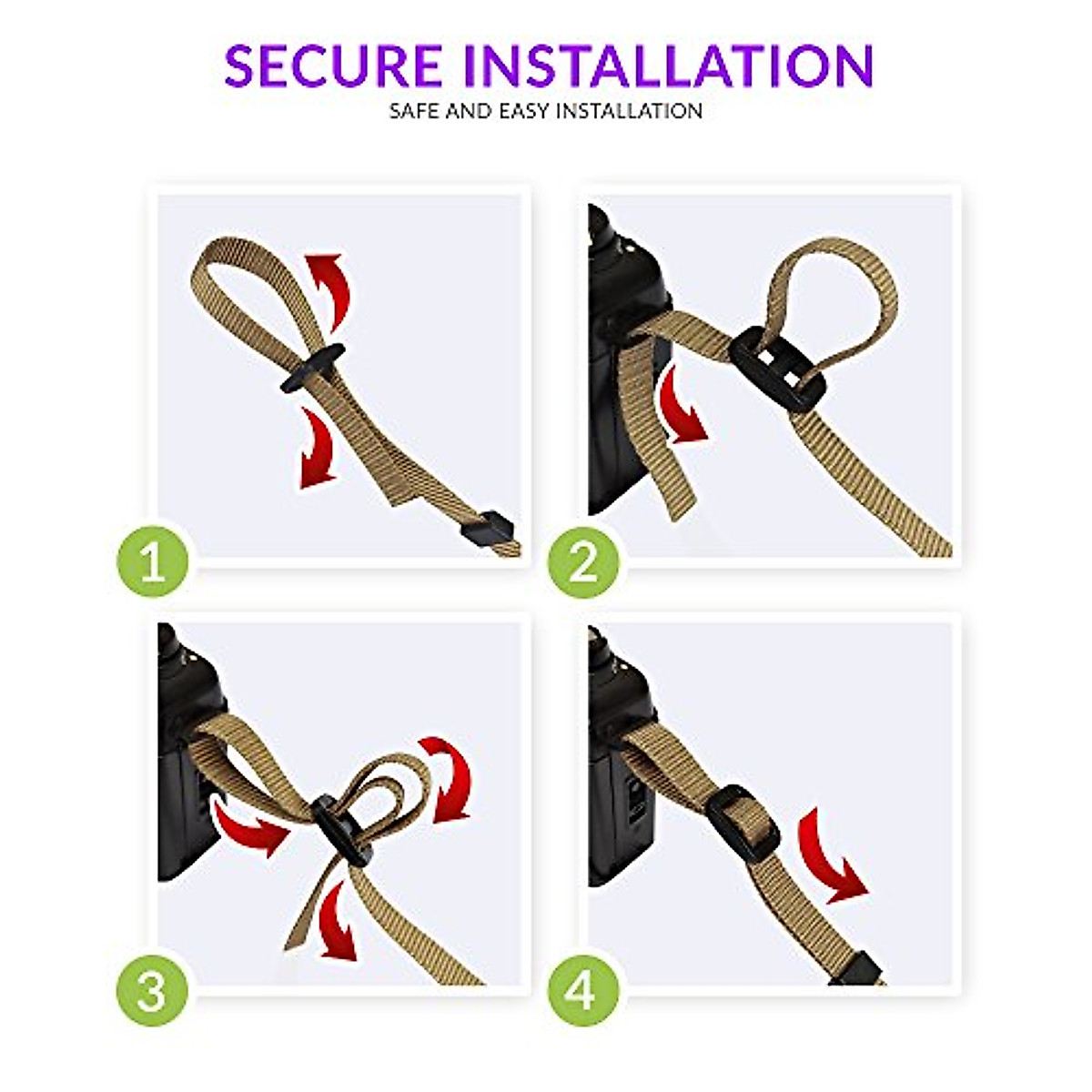 Art Tribute Camera Strap Royal Silver & Black Woven For All DSLR Camera. Embroidered Elegant Universal Neck & Shoulder Strap, Unique Pattern, Best Gift for Men & Women Photographers